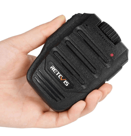 Affordable Bluetooth Speaker mic for two way radios - Two Way Radio ...