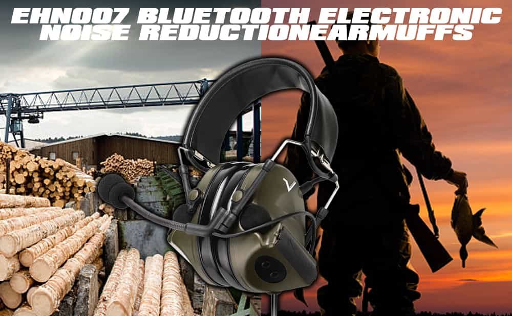Bluetooth Electronic Noise Reduction Earmuffs